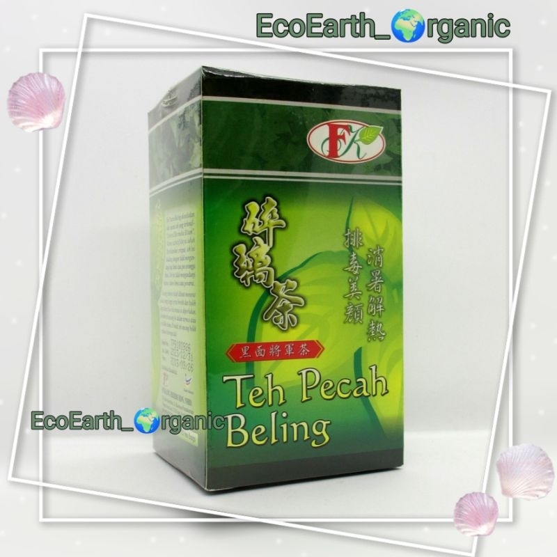 FUKANG TEH PECAH BELING 2G X 30 TEA BAGS玻璃茶(黑面将军茶) | Shopee Malaysia
