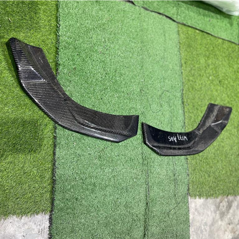 1 new w177 A class rear splitter carbon fiber ori fit for bumper A45 ...