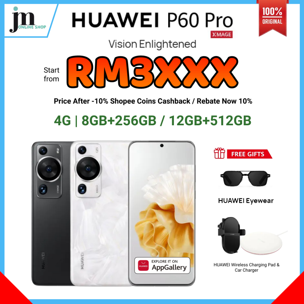 HUAWEI P60 Pro 4G [8GB RAM+256GB ROM/ 12GB RAM+512GB ROM]| Snapdragon 8 ...