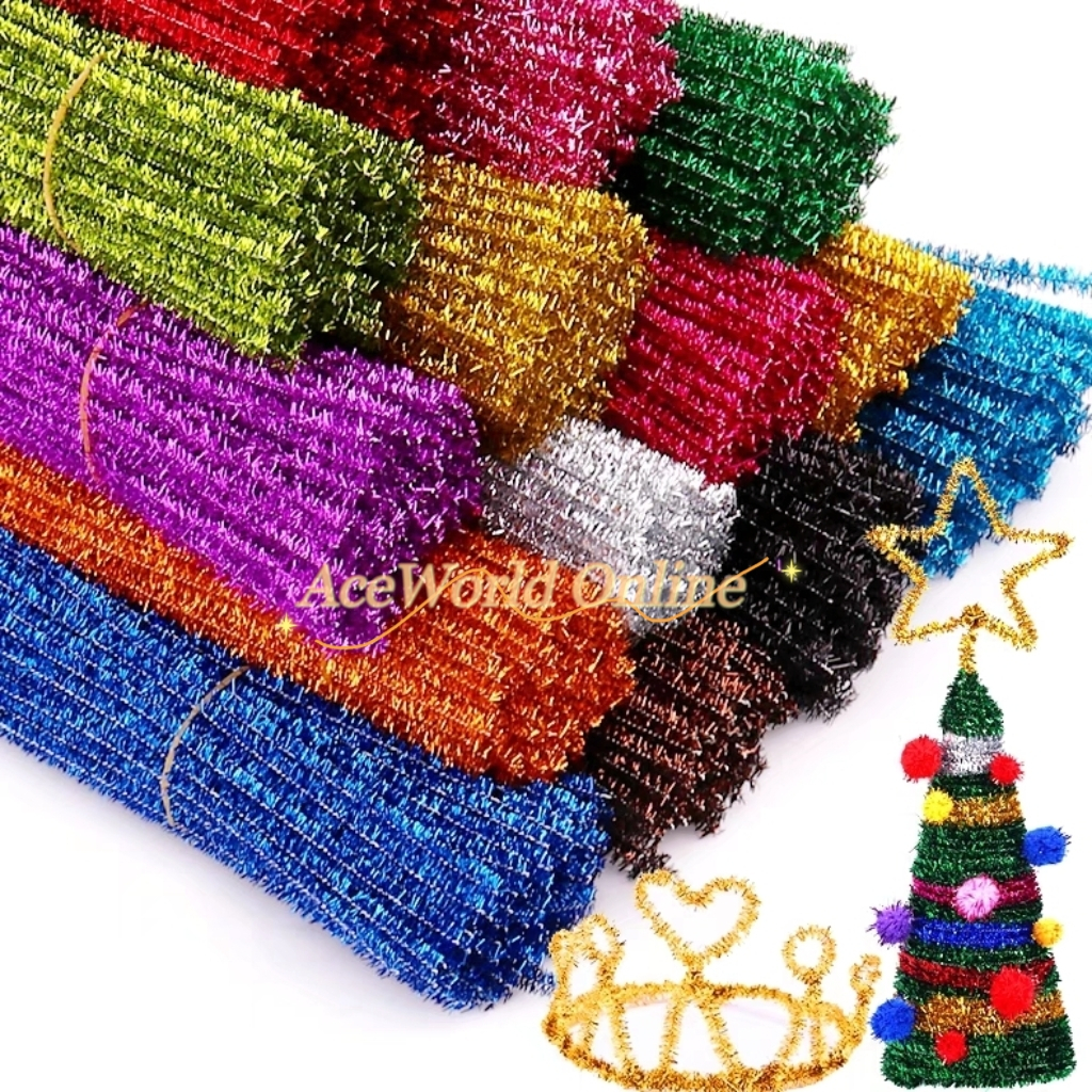 Dawai Ikat Berkilau | Tali Ikat | Wayar | Glitter Filament Tie | Wire ...