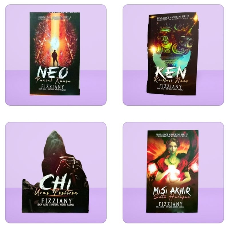 Pentalogi Nanoken Siri 2, 3, 4 & 5 - Ken, Chi, Neo, Misi Akhir ...