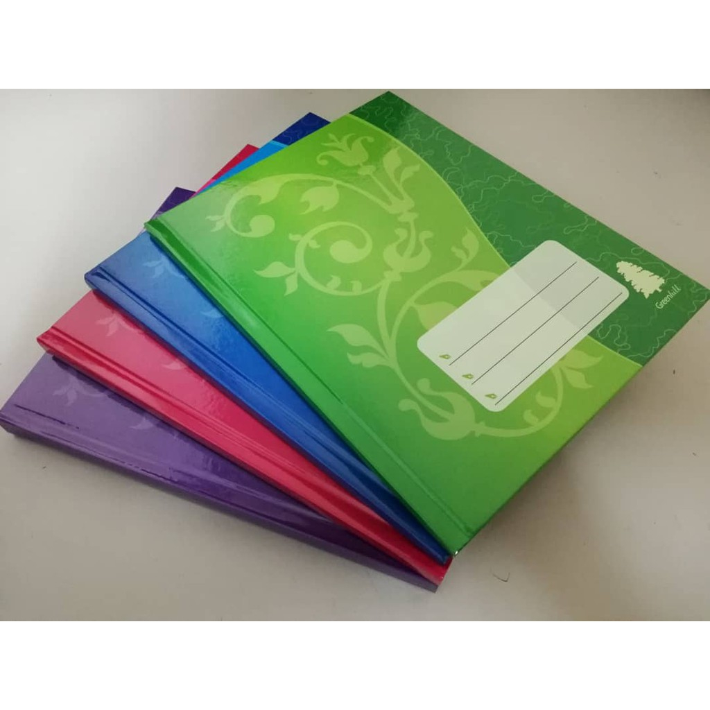 Greenhill 120pgs Foolscap Book ( RANDOM COLOUR ) | Shopee Malaysia