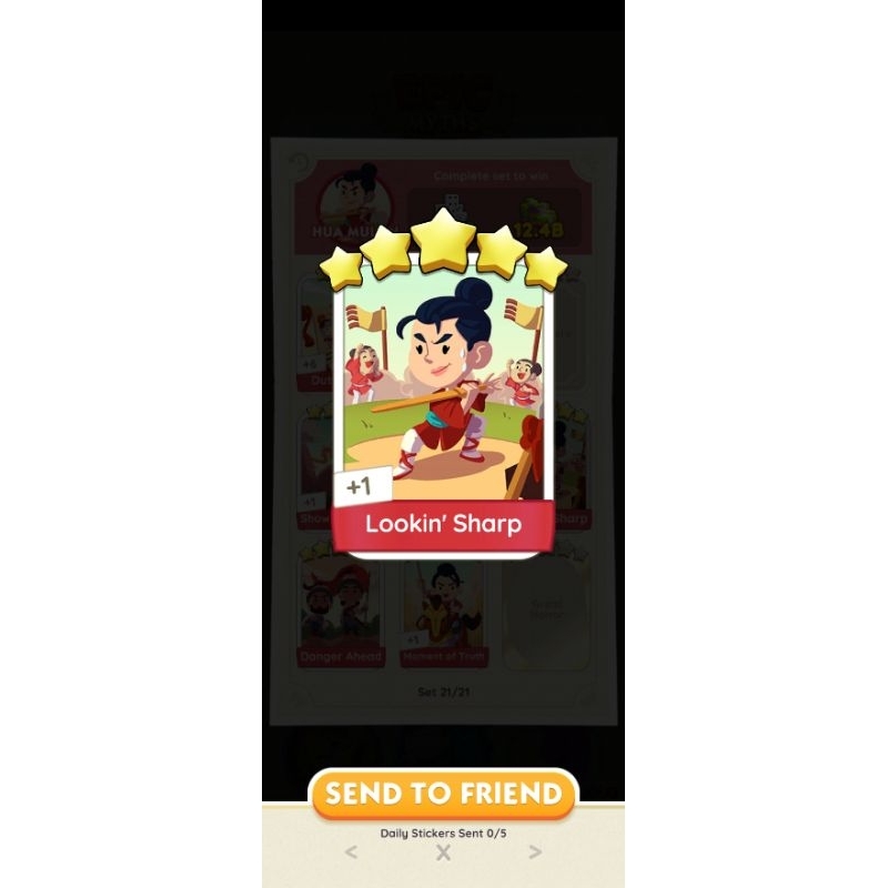 Lookin' Sharp - Monopoly GO | Shopee Malaysia