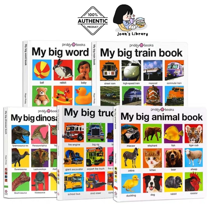 My big animal book My big word book by Priddy books Original boardbook ...