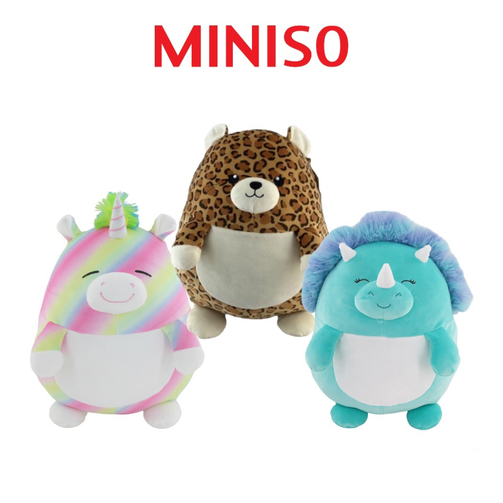 Miniso Roly-Poly Animal Series Plush Toy (14") | Shopee Malaysia