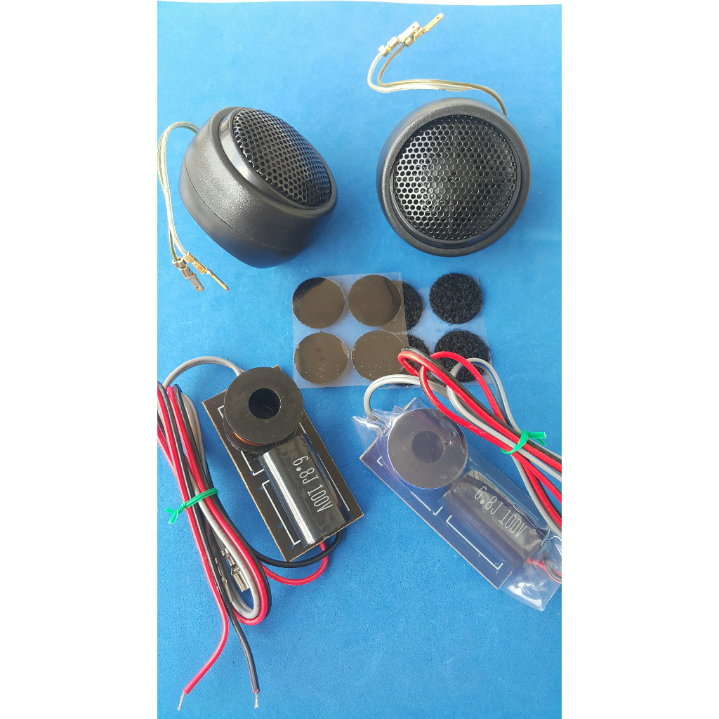 ONE PAIR original Italy brand HT-18 Tetolon soft dome tweeters (with ...