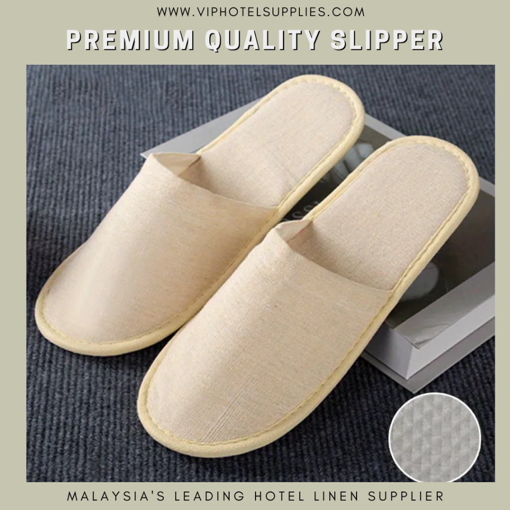 VIP Premium Quality Thickened Home Slipper / Hotel Slipper | Shopee ...
