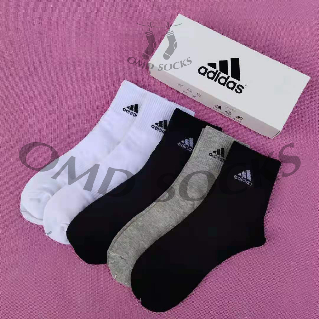[5 Pasang] Stokin Muslimah Socks Fashion Cotton Sock Sport Socks ...