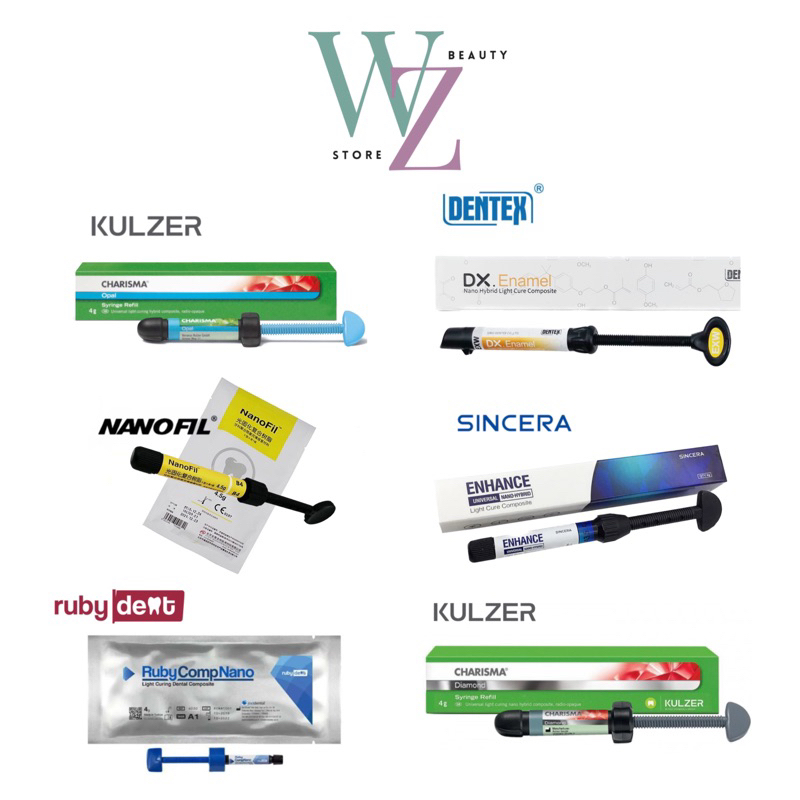 (READY STOCK) COMPOSITE VENEER DENTAL ( TEETH WHITENING ) XW EXTRA WHITE / W WHITE SINCERA ...