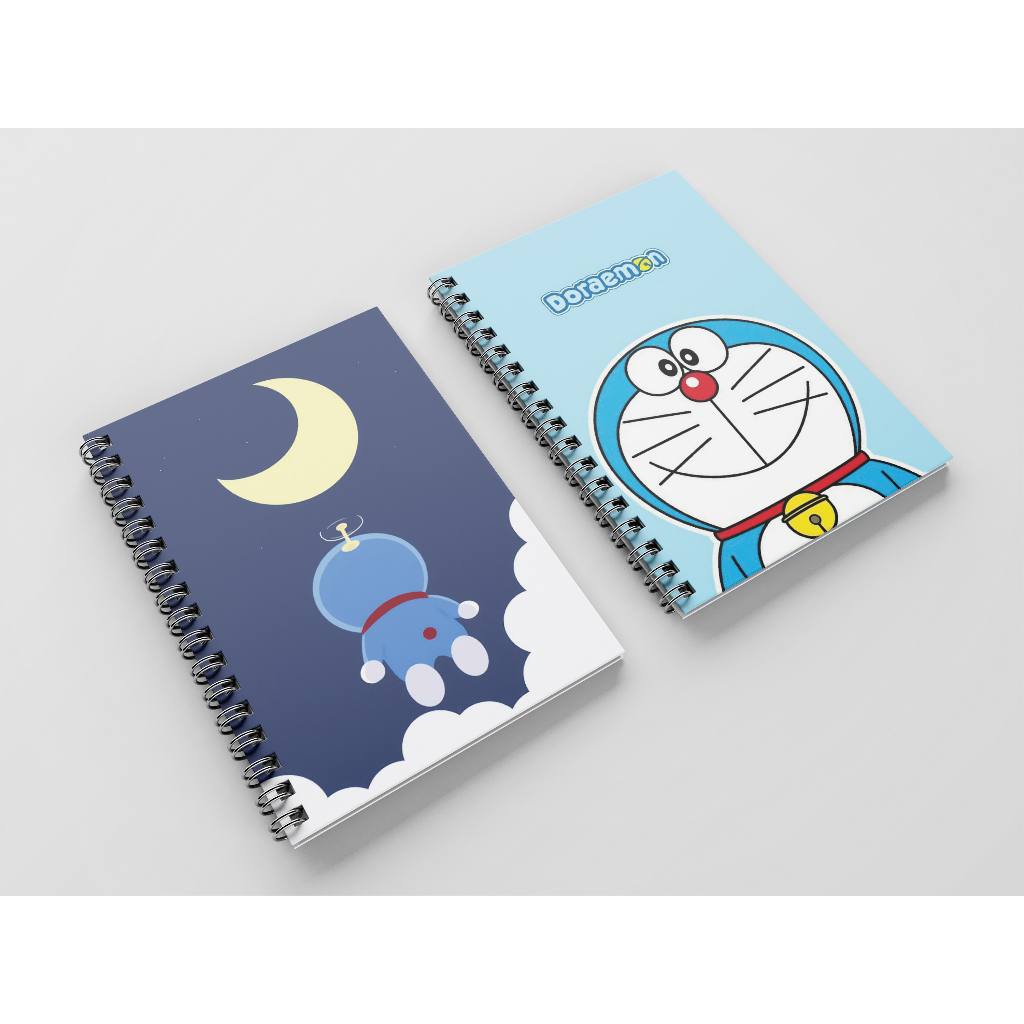 Doraemon Theme Notebook | Buku Nota -Blank-Line-Dot-Grid | 100pgs ...