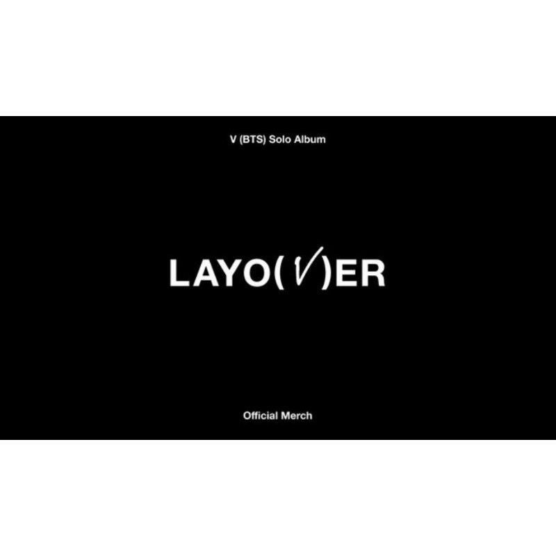 BTS V Layover Official Merchandise - [Pre-Order] - | Shopee Malaysia