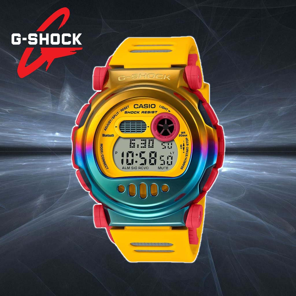 G-SHOCK x JASON METAL COVERED G-B001MVE-9DR BLUETOOTH LIMITED EDITION ...