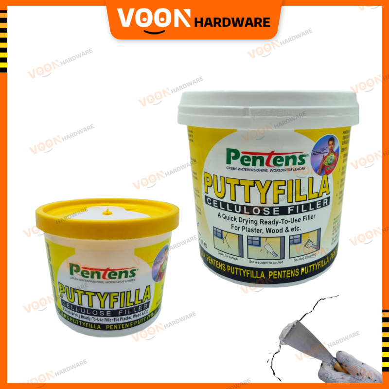 VOON Wall Putty Filler (0.5kg / 1.5kg) Wall Crack Hole Gap Repair Filla ...