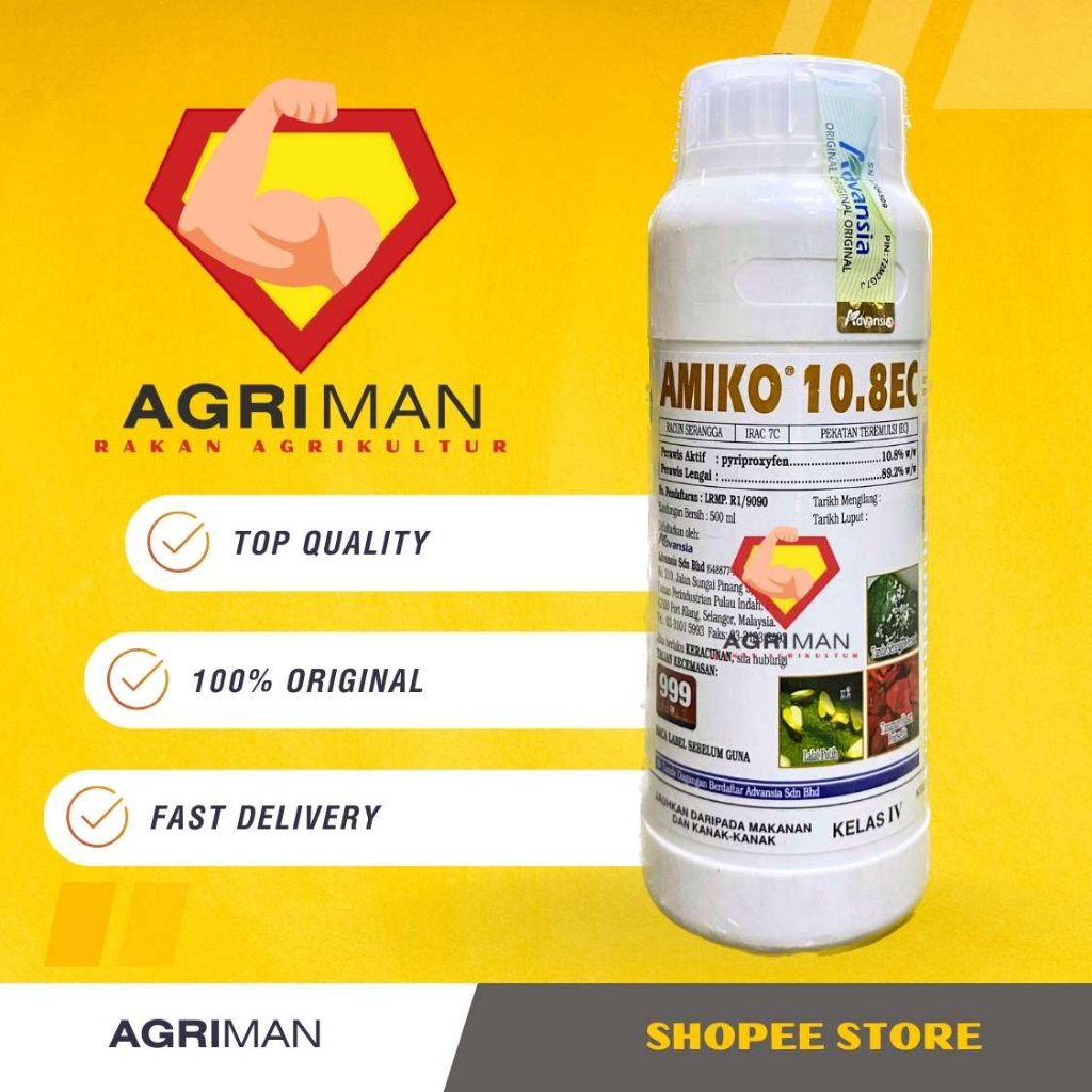 Advansia Amiko 10.8EC 500ml - pyriproxyfen 10.8% EC (=Admiral) | Shopee Malaysia