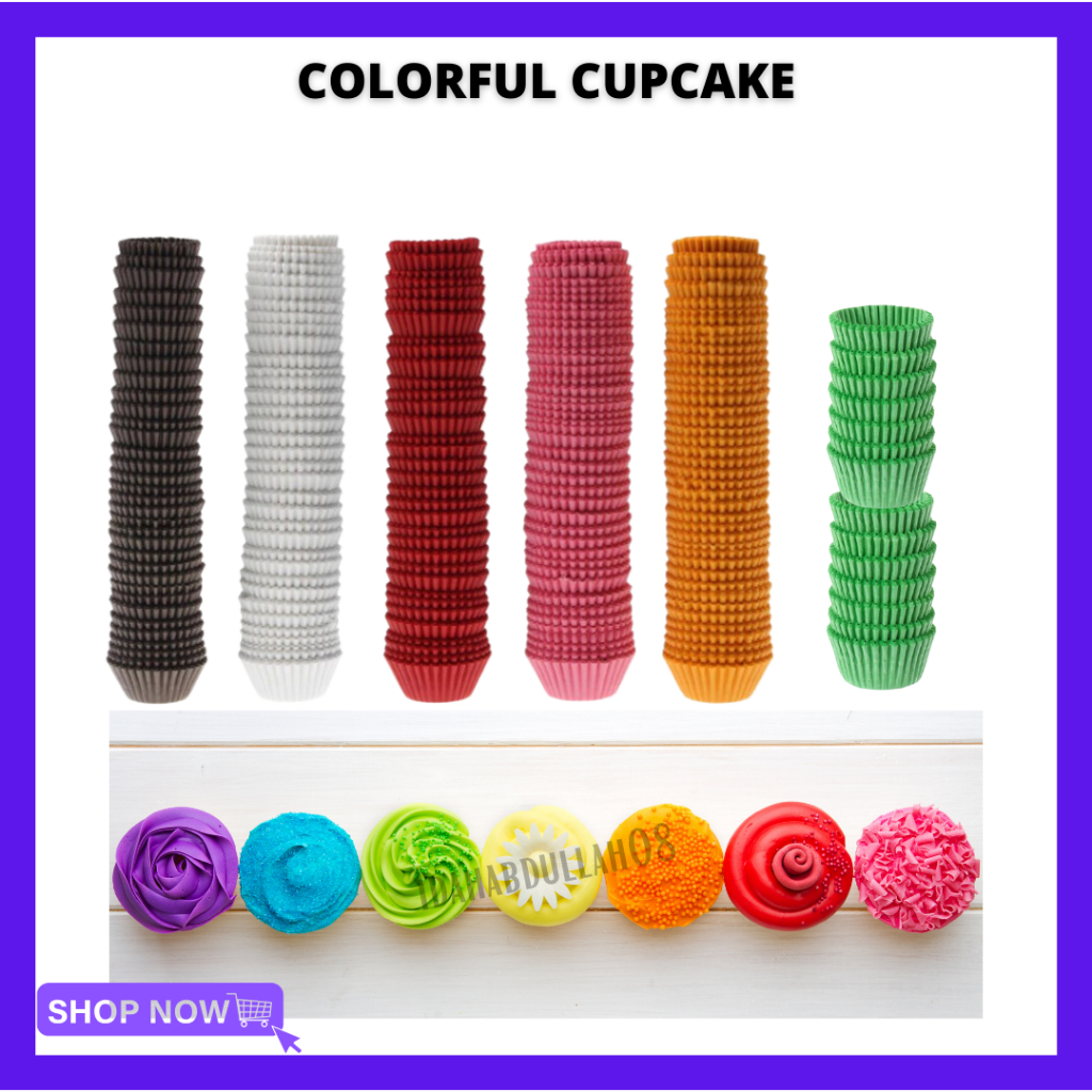 (500PCS/1000PCS) Mini Cupcake Baking Paper Cup Chocolate Muffin Cake ...