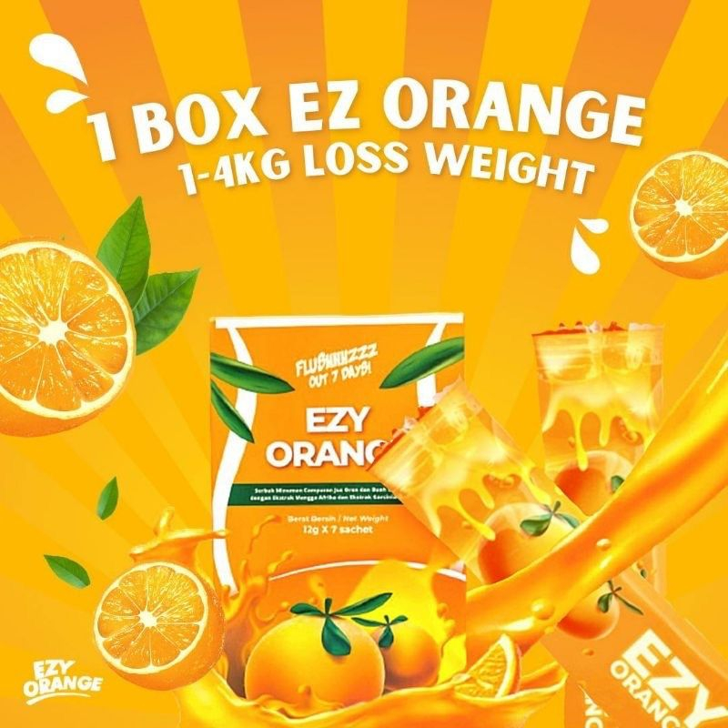 Ezy Orange Minuman Detox Kurus 100% Original | Shopee Malaysia