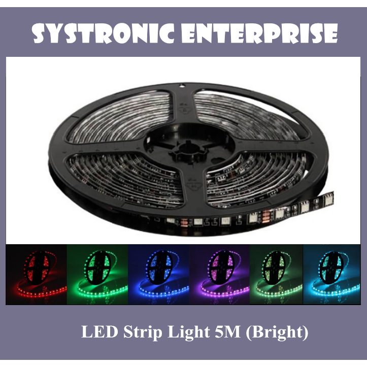 5050-60 LED Strip Light 5M (Bright) | Shopee Malaysia