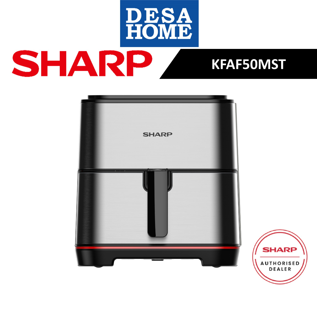 SHARP Air Fryer (5L) KFAF50MST | Shopee Malaysia