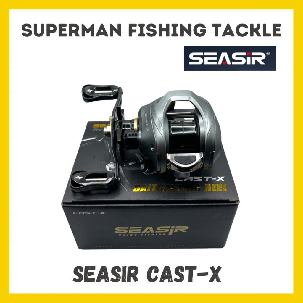 Seasir Cast X & SEASIR CAST XZ SEASIR CAST-X Z Baitcasting Reel Mesin ...