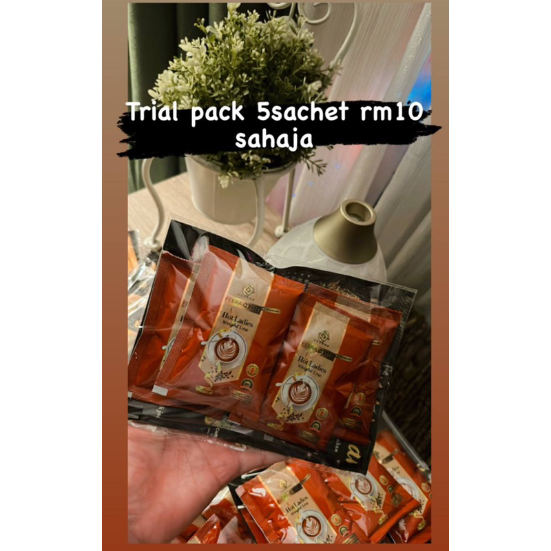 💯Trial Pack Feera Coffee Mocha Feera Fiberlous Golden Coklat Tornado ...