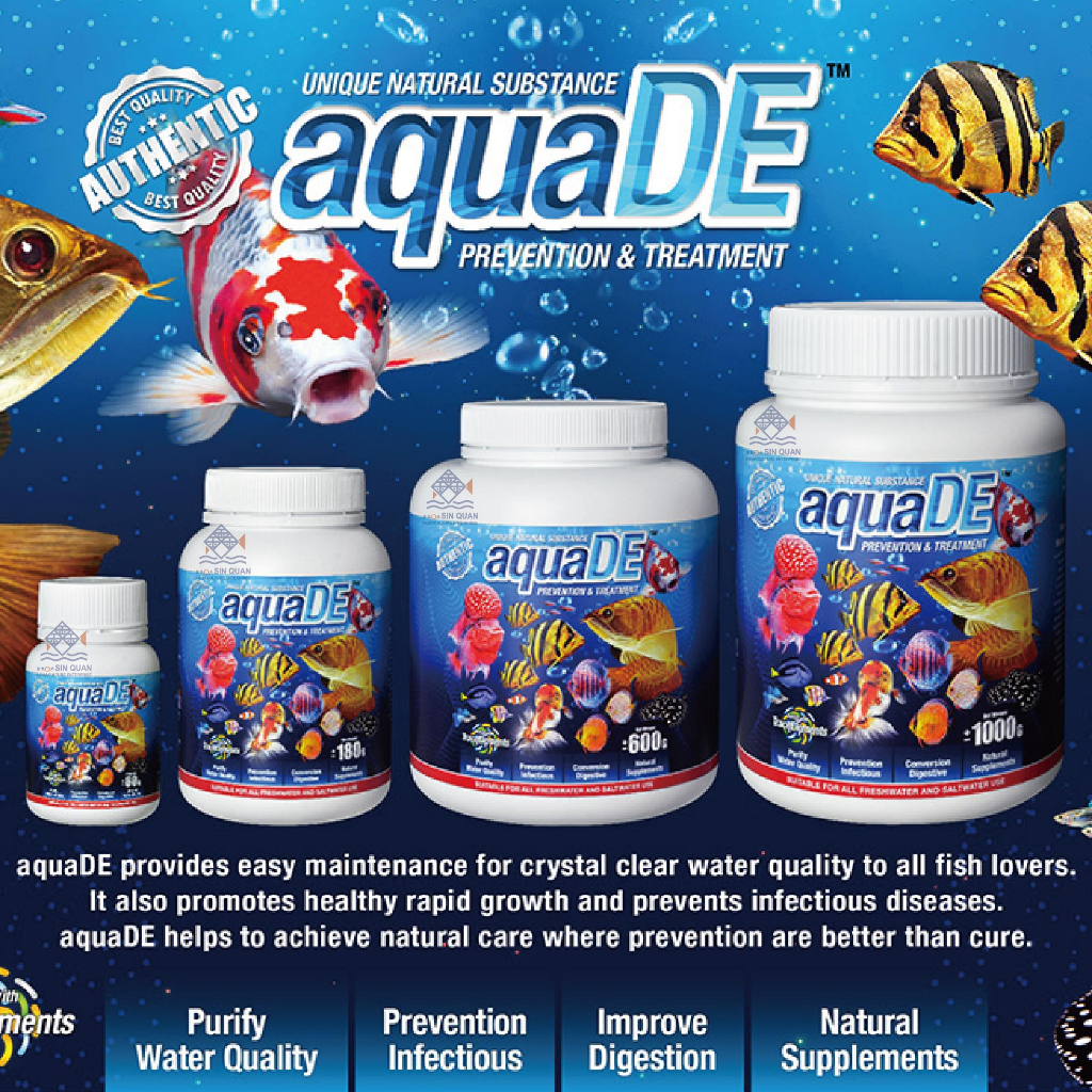 Aquade Prevention & Treatment Purification (New Packing) 60g 180g 600g 1000g | Shopee Malaysia
