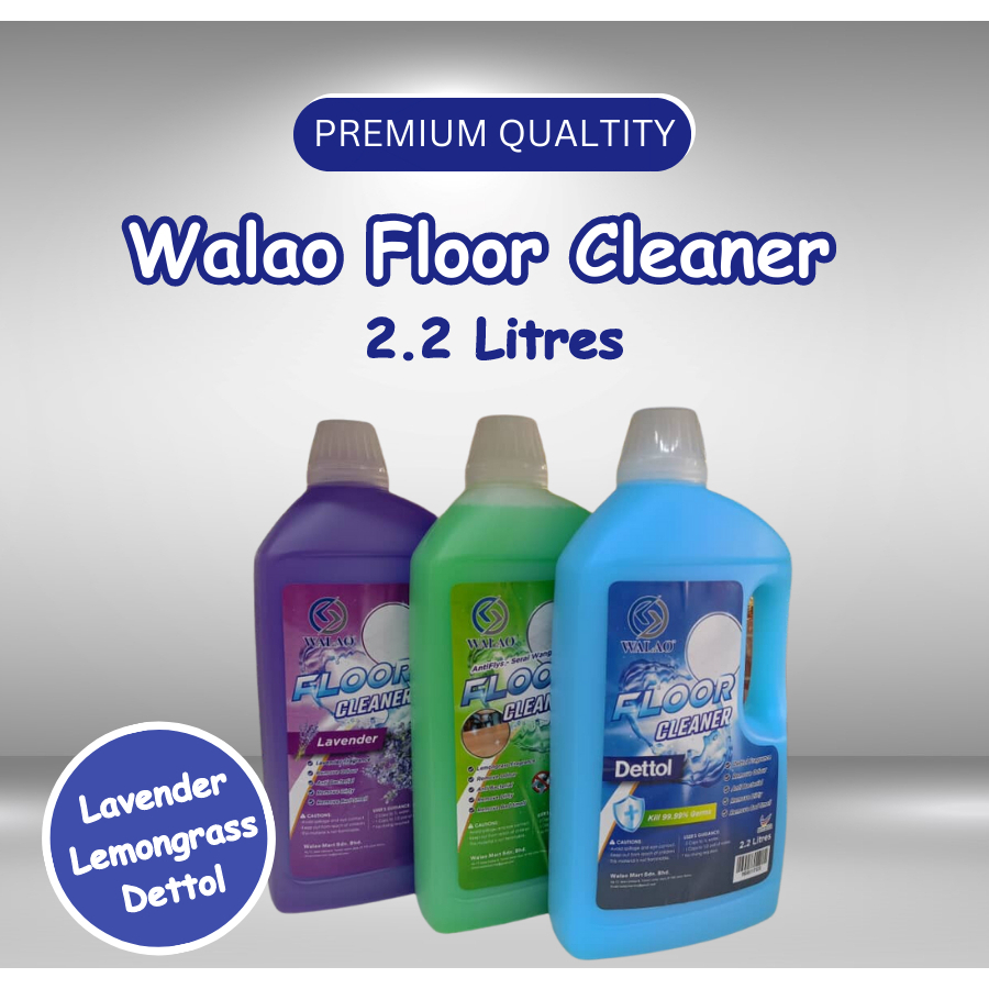 walao floor cleaner CLEAN 3 jenis wangian 2.2liter | Shopee Malaysia