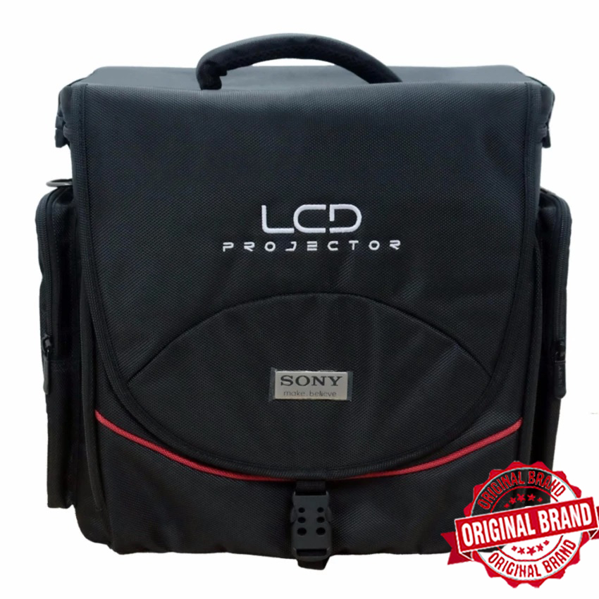 Original Sony Portable Hard Cover Projector Bag with adjustable sling ...