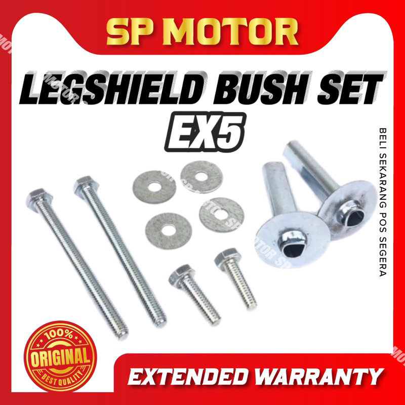 HONDA EX5 HIGH POWER EX5 HP HI POWER EX5 DREAM LEGSHIELD SCREW LEG ...