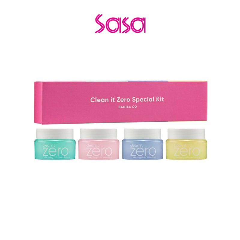 Banila & Co Clean It Zero Special Kit (4pcs mini set) | Shopee Malaysia