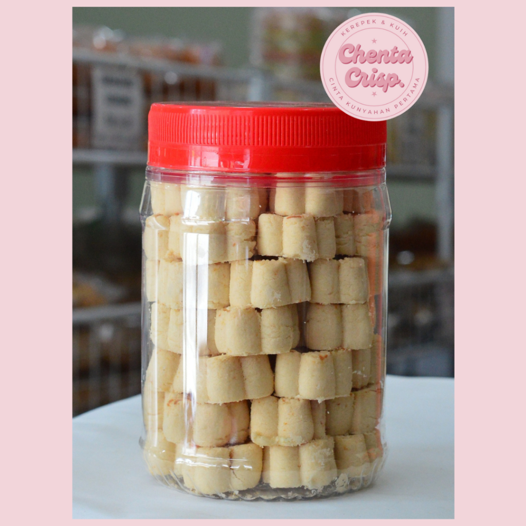 Kuih Bangkit Cheese/Cheese Oreo/Cheese Madu 45/60pcs+- (Chenta Crisp) | Shopee Malaysia