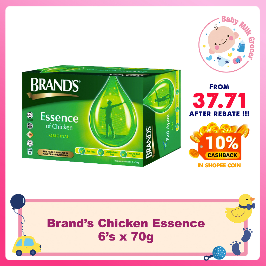 BRAND'S Essence of Chicken (6's x 70g) | Shopee Malaysia