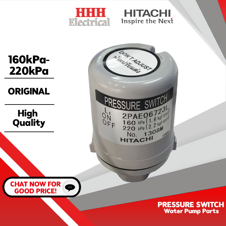 HITACHI Pressure Switch (160kPa - 220kPa) High Quality | Shopee Malaysia