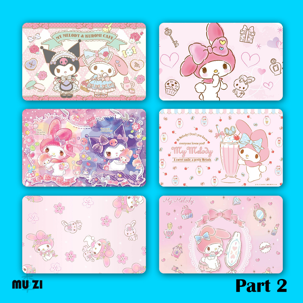 Melody TnG Card STICKER NFC STICKER (PART 2) Waterproof Thick Hard ...