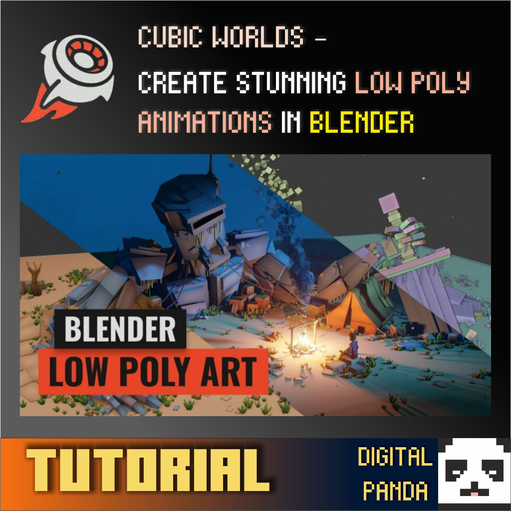 [ FULL TUTORIAL] CUBIC WORLDS – CREATE STUNNING LOW POLY ANIMATIONS IN ...