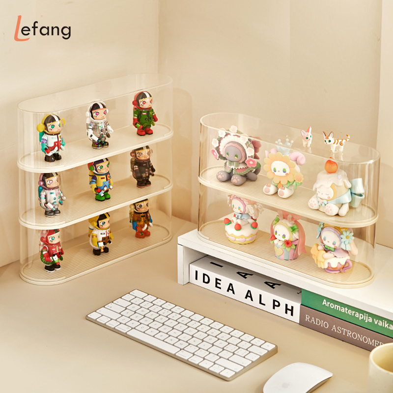 Lefang Office Stores Home Transparent Display Storage Box for Models ...