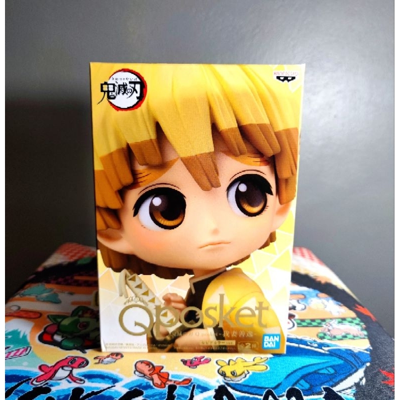 Original Figure Bandai Spirits Q posket Zenitsu Agatsuma Demon Slayer ...