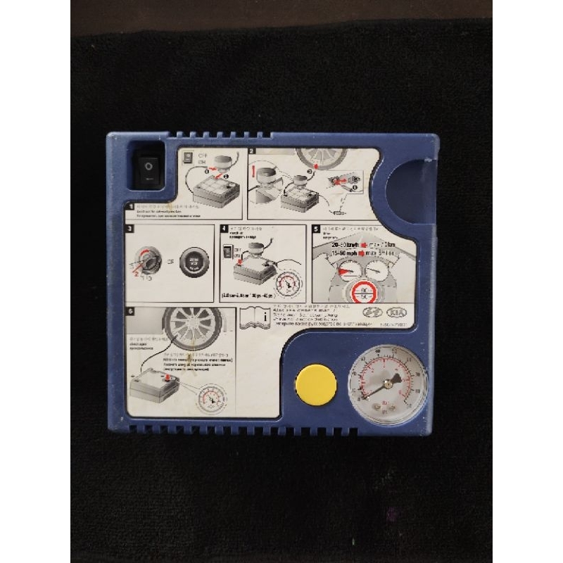 Kia Hyundai Tire AIR PUMP INFLATOR COMPRESSOR 12V 15A DT/GH 200023 ...