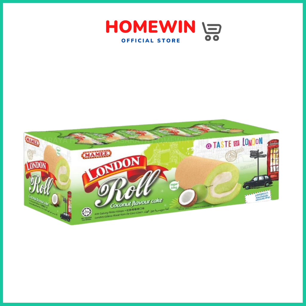 London Roll Coconut Pandan (16g x 20 Packs) | Shopee Malaysia