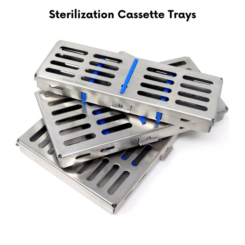 Dental Autoclave Sterilization Cassette Rack Box Tray For 5//7/10 Tool ...