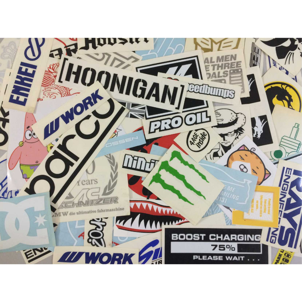 custom design sticker nama/sticker kereta/sticker motor/sticker produk ...