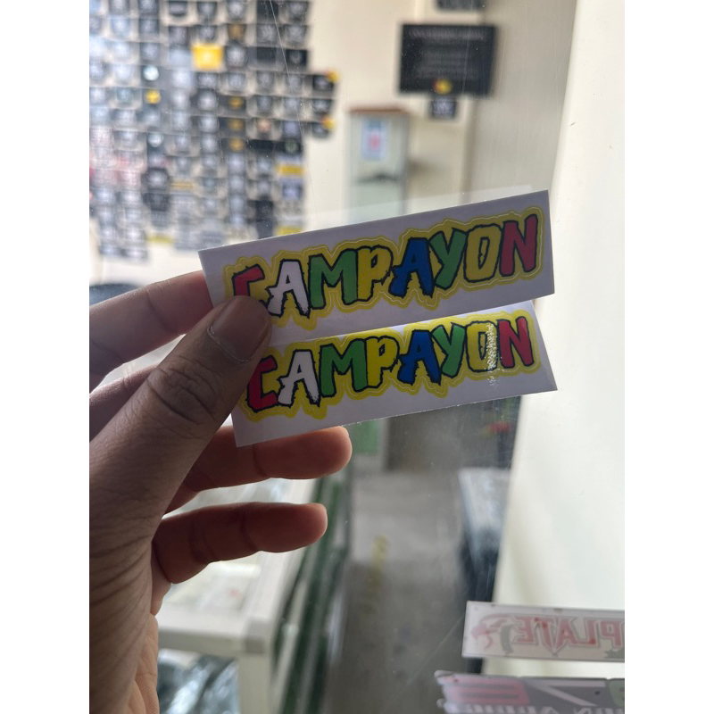 STICKER CAMPAYON (KL MENJERIT) | Shopee Malaysia