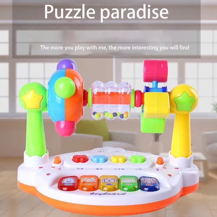 Spin Rotate Intelligent Music Piano Toys Education Early Learning ...