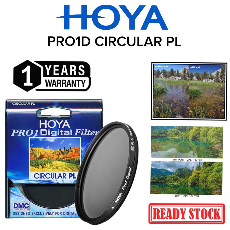 HOYA PRO 1 CPL FILTER SPECIAL LIMITED SIZE 82mm/86mm/95mm/105mm Circular PL Filter CPL CPL CPL ...