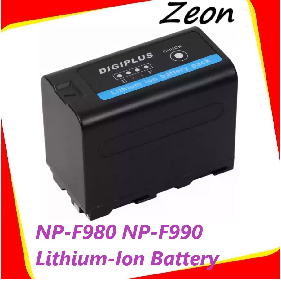 Zeon NP-F980 NP-F990 F980 F990 Lithium-Ion Battery 13400mAh Real ...
