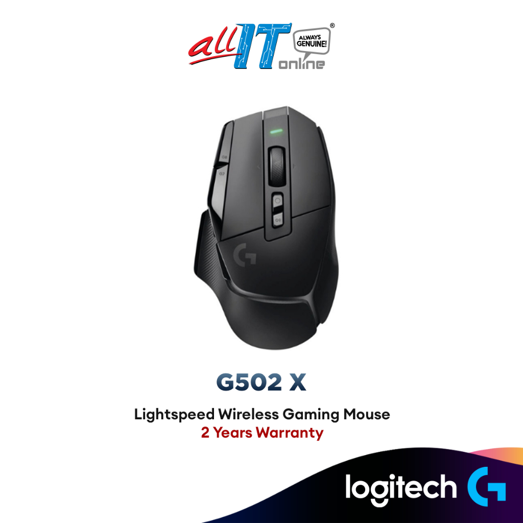 Logitech G502 X Lightspeed Wireless Gaming Mouse Optical Mouse With ...