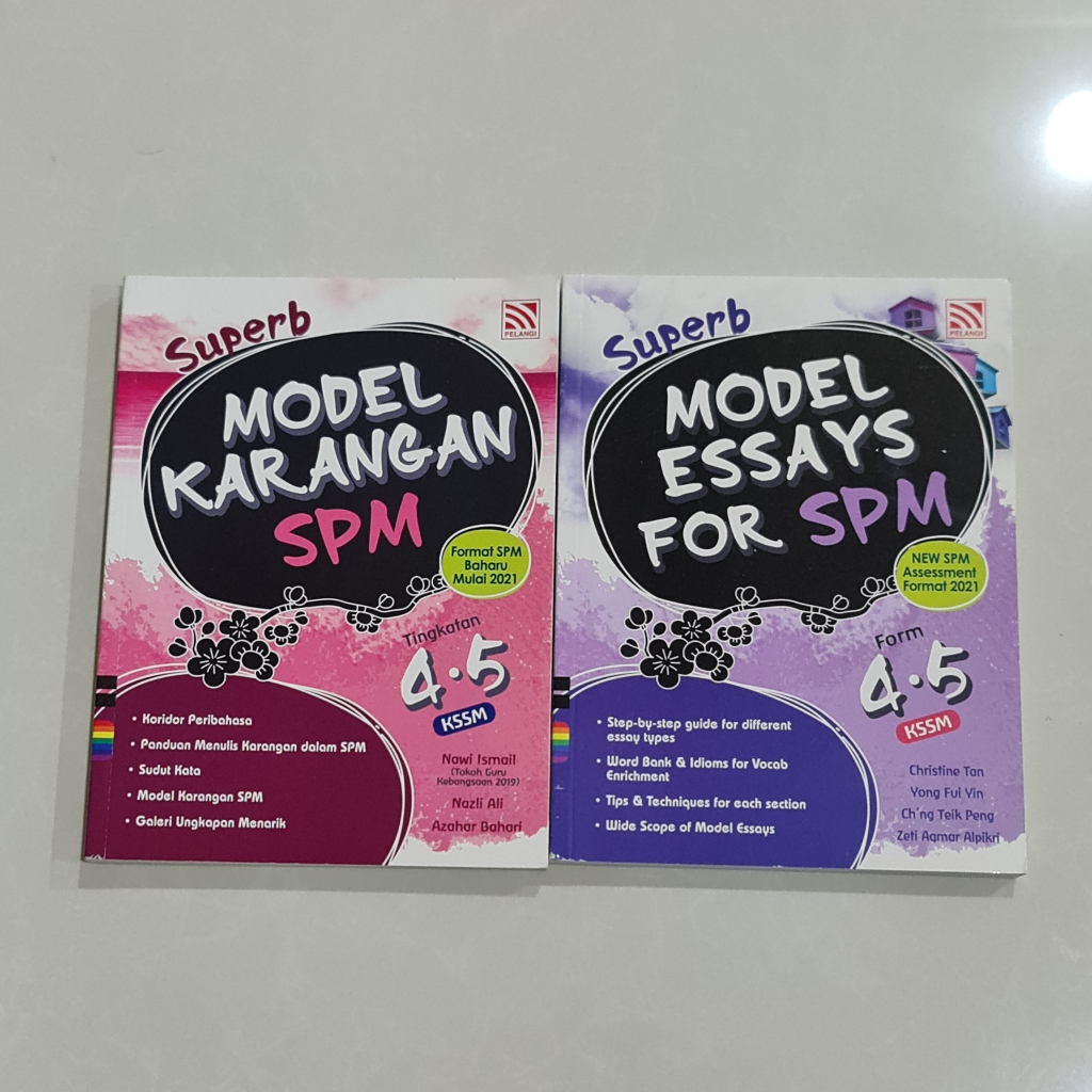 [Used] Superb Model Essays Model Karangan for SPM KSSM (Pelangi ...