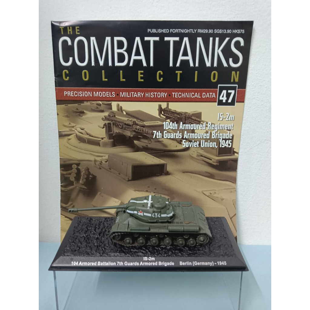 DeAgostini Military Combat Tanks #47 | IS-2m | 104 Armored Battalion ...