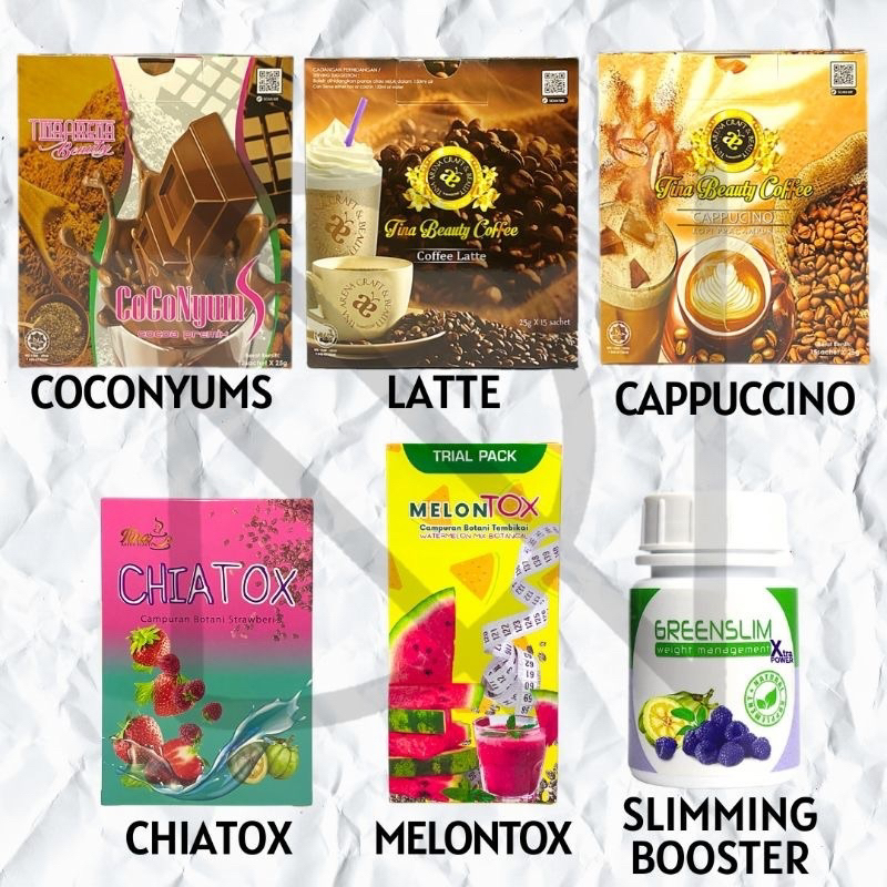 TINA BEAUTY COFFEE🔥KOPI KURUS🔥LATTE🔥CAPPUCCINO🔥COCONYUMS (SAKA KURUS ...