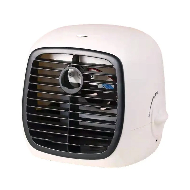 Kipas Angin Meja Berdiri Kipas Mini Aircond Portable USB Mini Fan Table ...