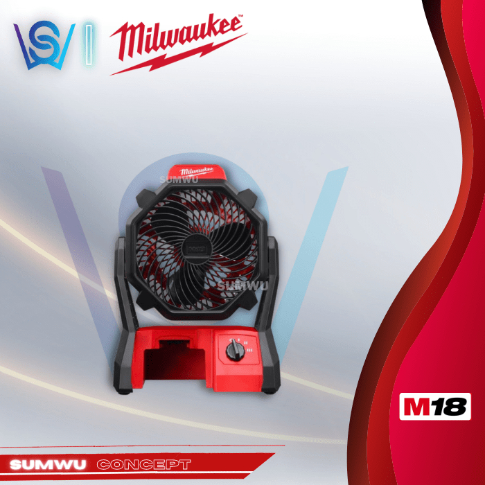 MILWAUKEE M18 AIR FAN M18 AF-0 CORDLESS PORTABLE COOLING OUTDOOR ...